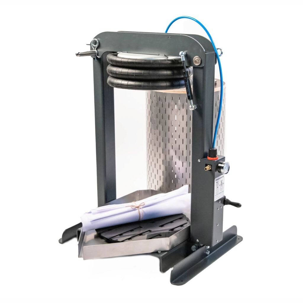 Kadıoğlu KP3000 Vertical Bellows Pneumatic Fruit Grape Press (50 Liters ...