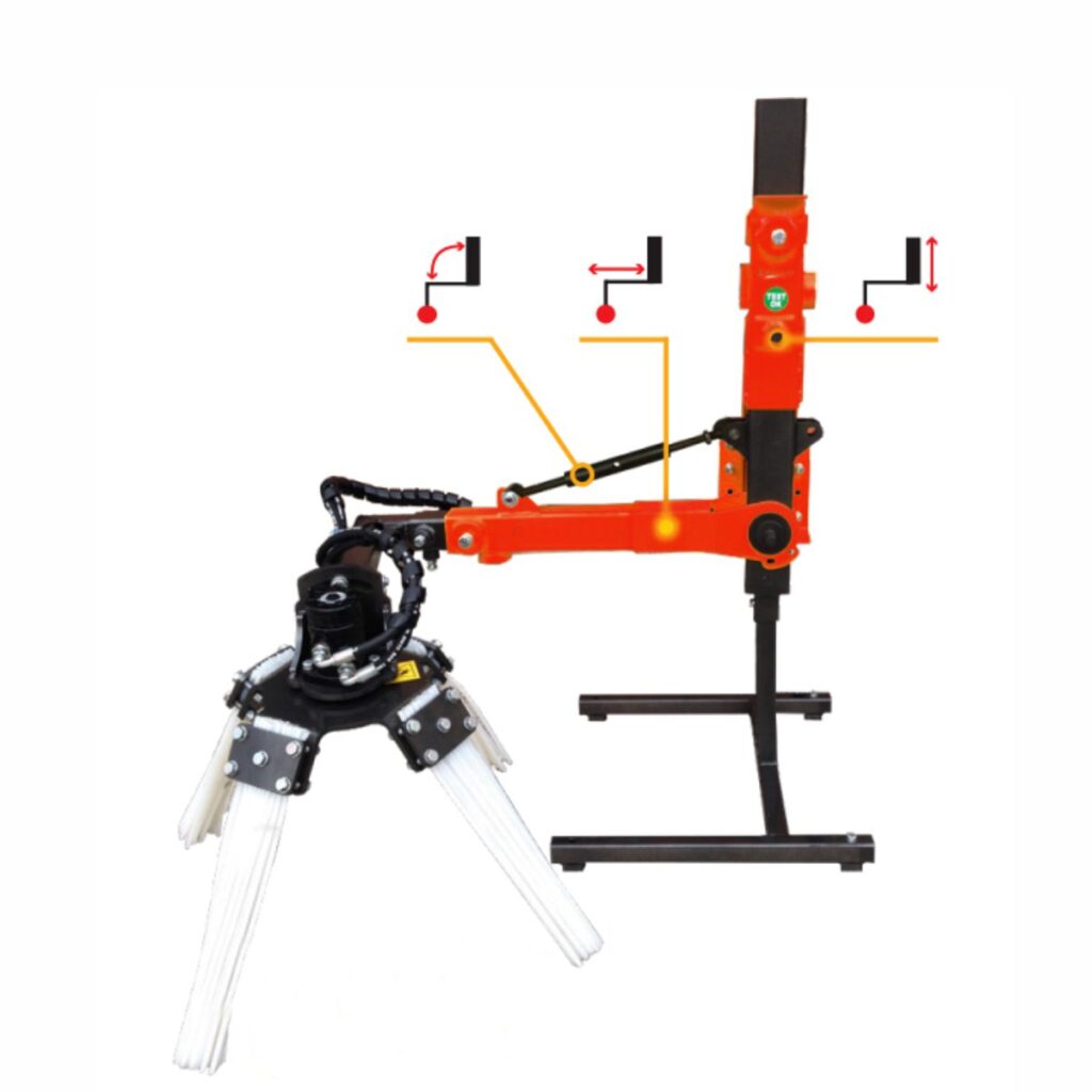 Kadıoğlu KDT110 - Tractor Front Single Side Branch Sweeper - Kadıoğlu ...